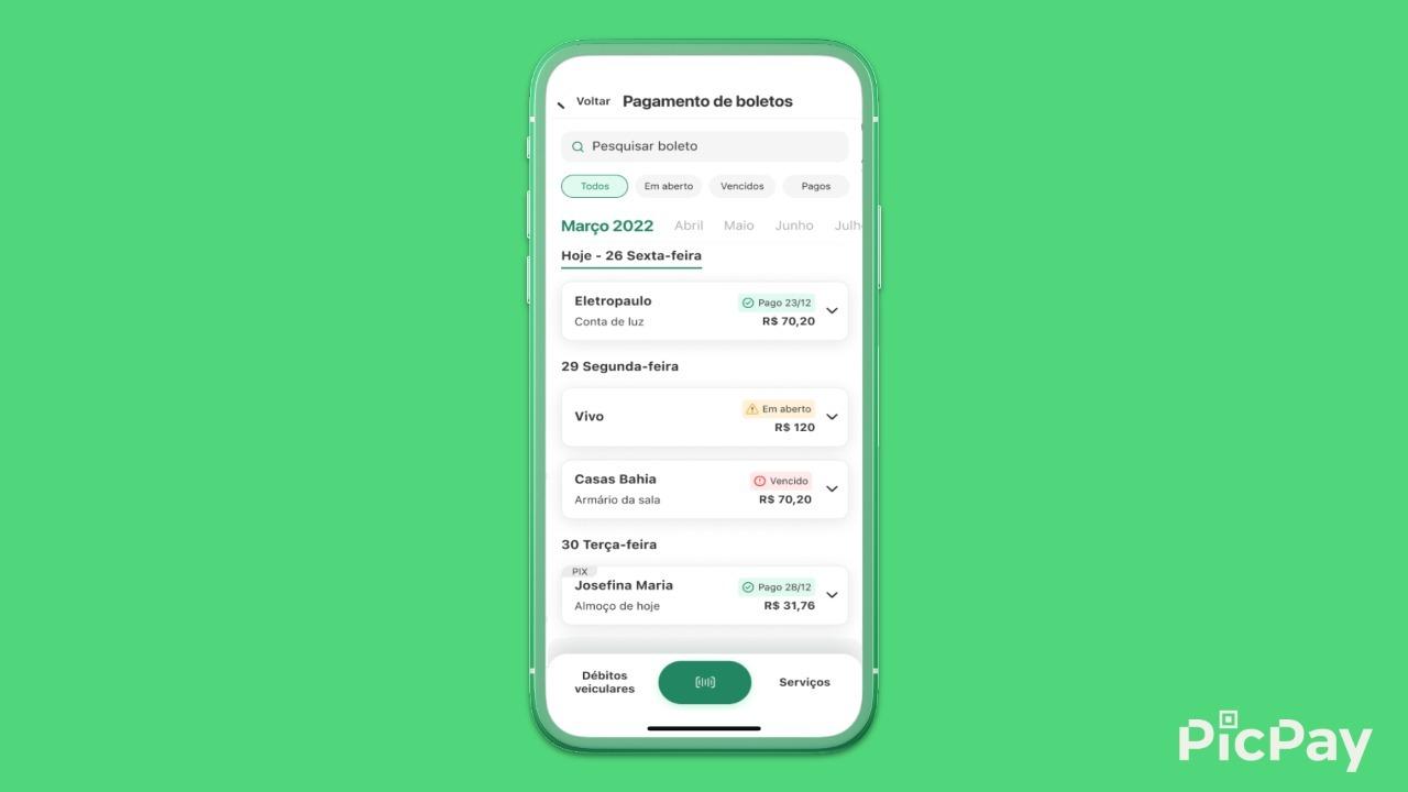 Como usar o PicPay como aplicativo para organizar contas